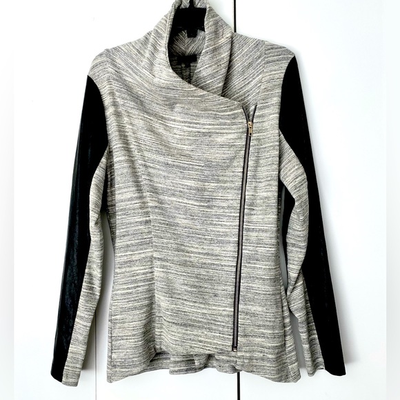 Sen | Jackets & Coats | Sen Asymmetrical Light Weight Jacket With Fake ...